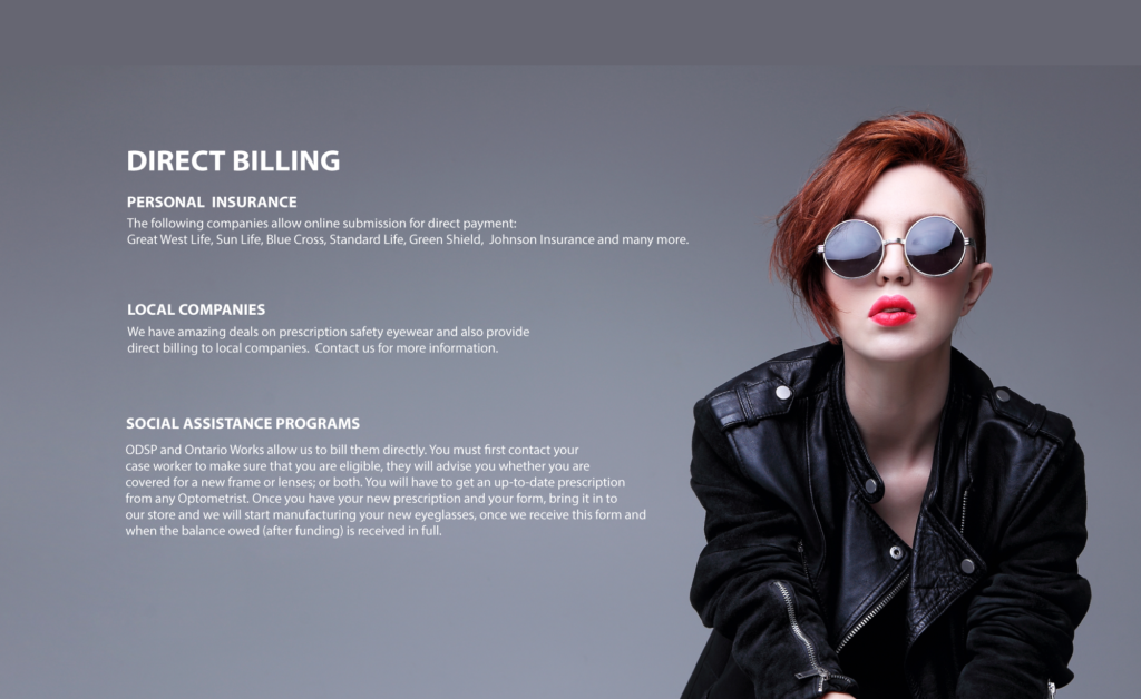 Direct Billing - We offer direct billing to your insurance!